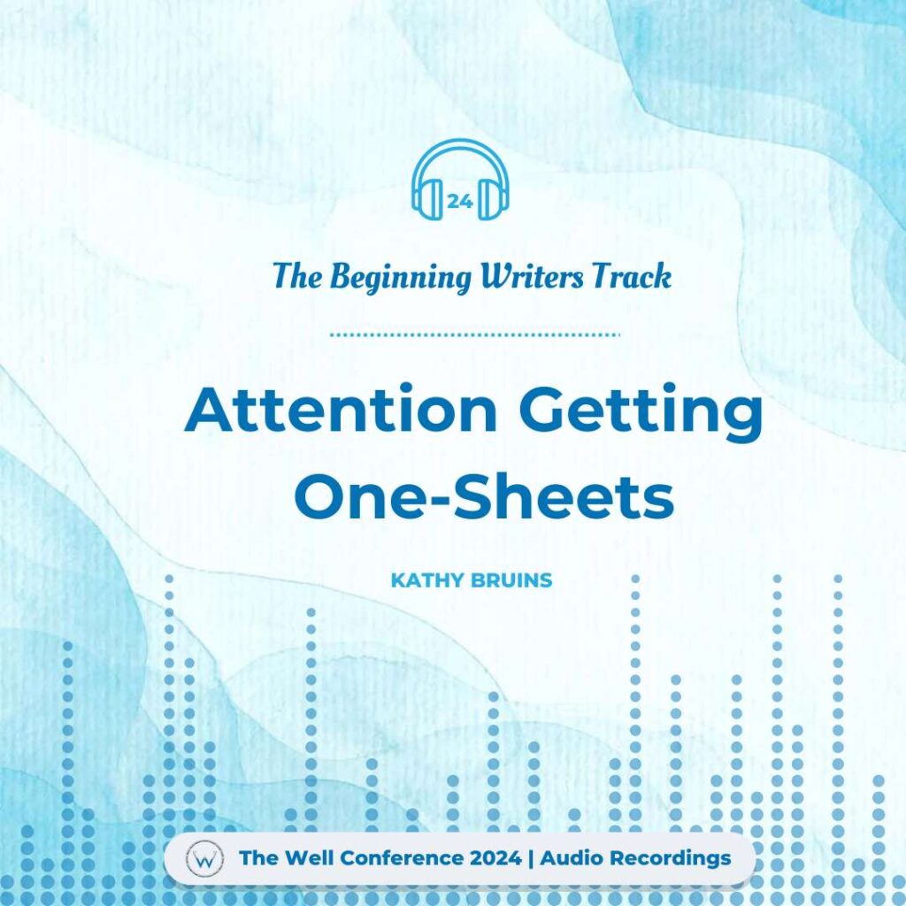Attention Getting One-Sheets - The Well Ministry And Conference For ...